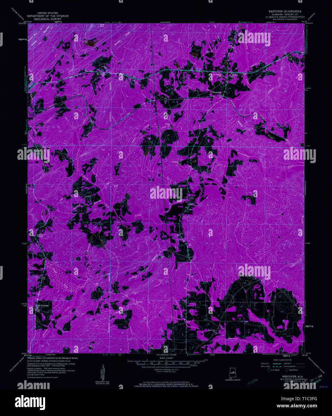 Map of westover hi-res stock photography and images - Alamy