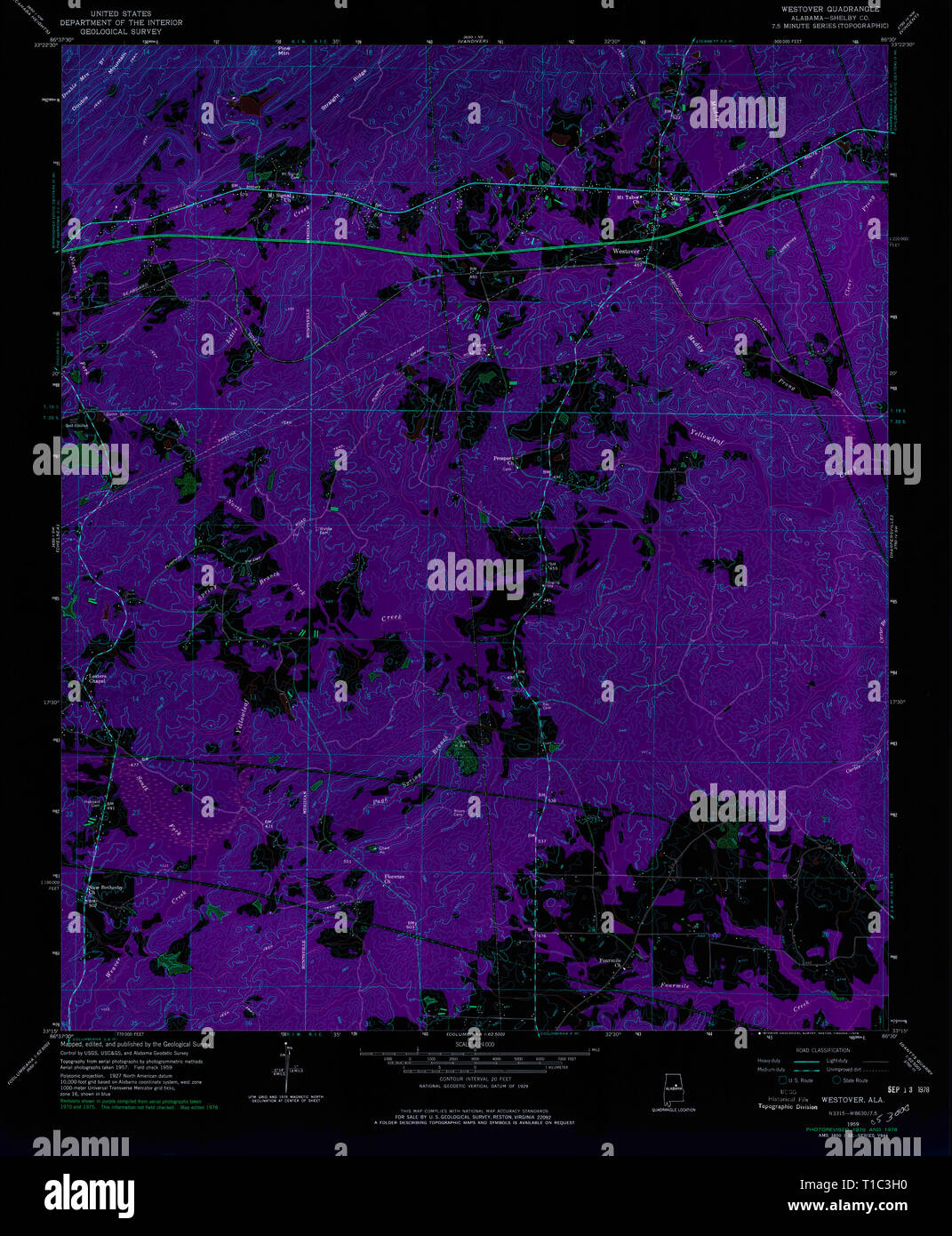 Map of westover hi-res stock photography and images - Alamy