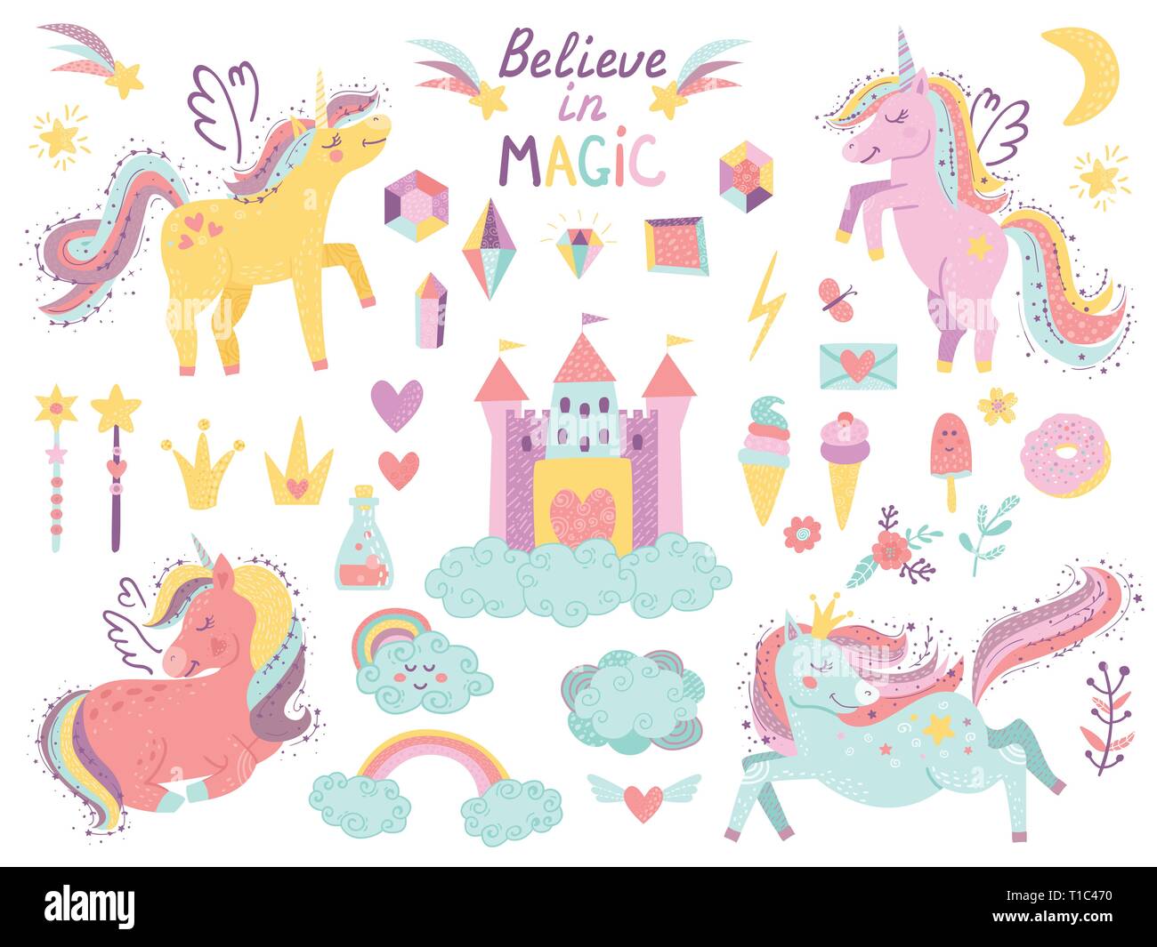Fantasy unicorns hi-res stock photography and images - Alamy