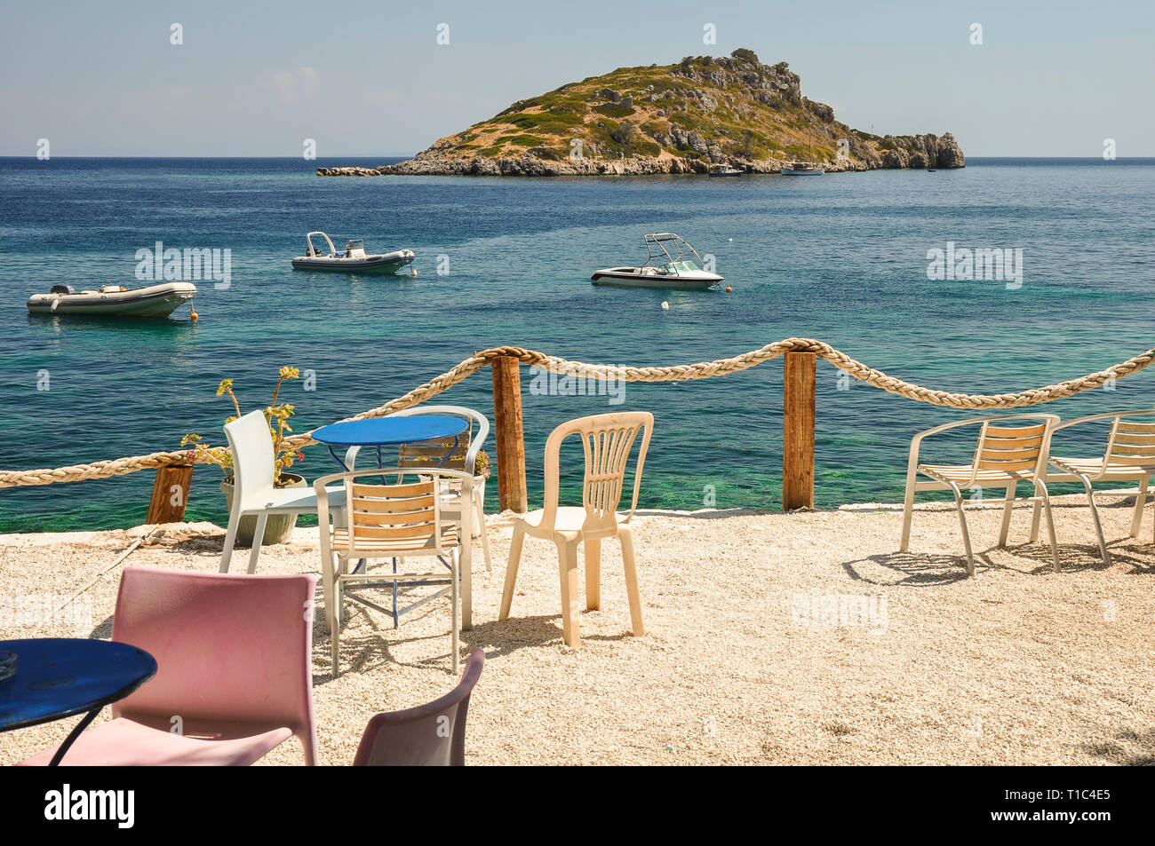 Mediterranean chairs hi-res stock photography and images - Alamy