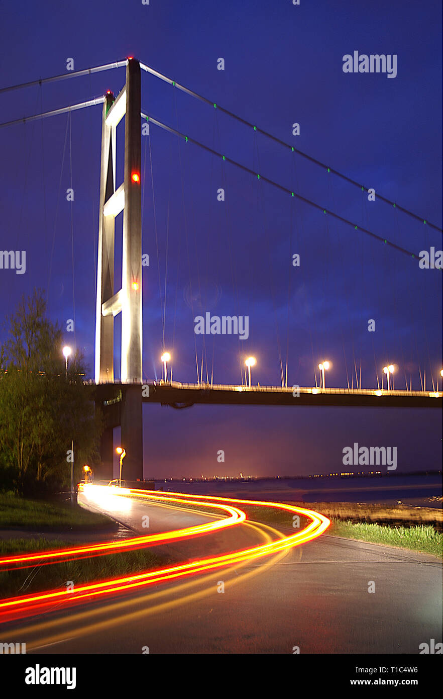 Humber Bridge Night