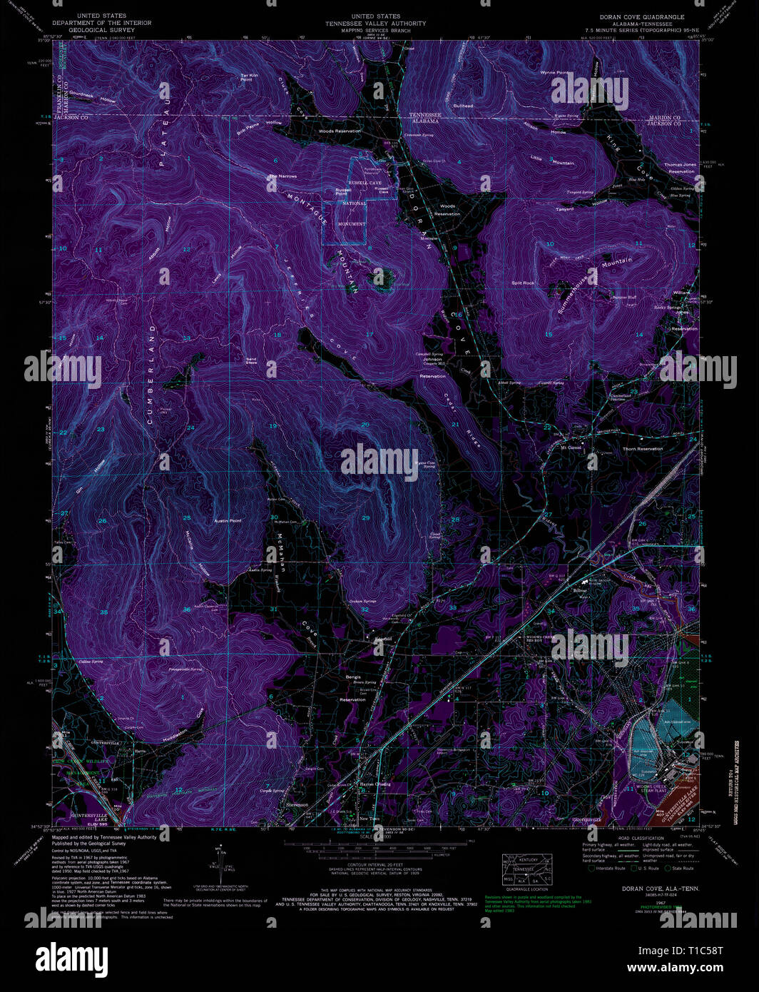 Map of doran hi-res stock photography and images - Alamy