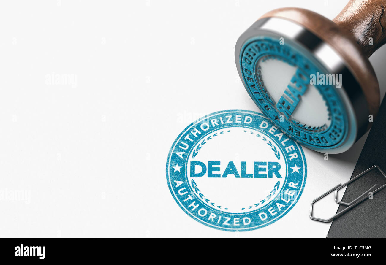 Authorized dealer stamp hi-res stock photography and images - Alamy