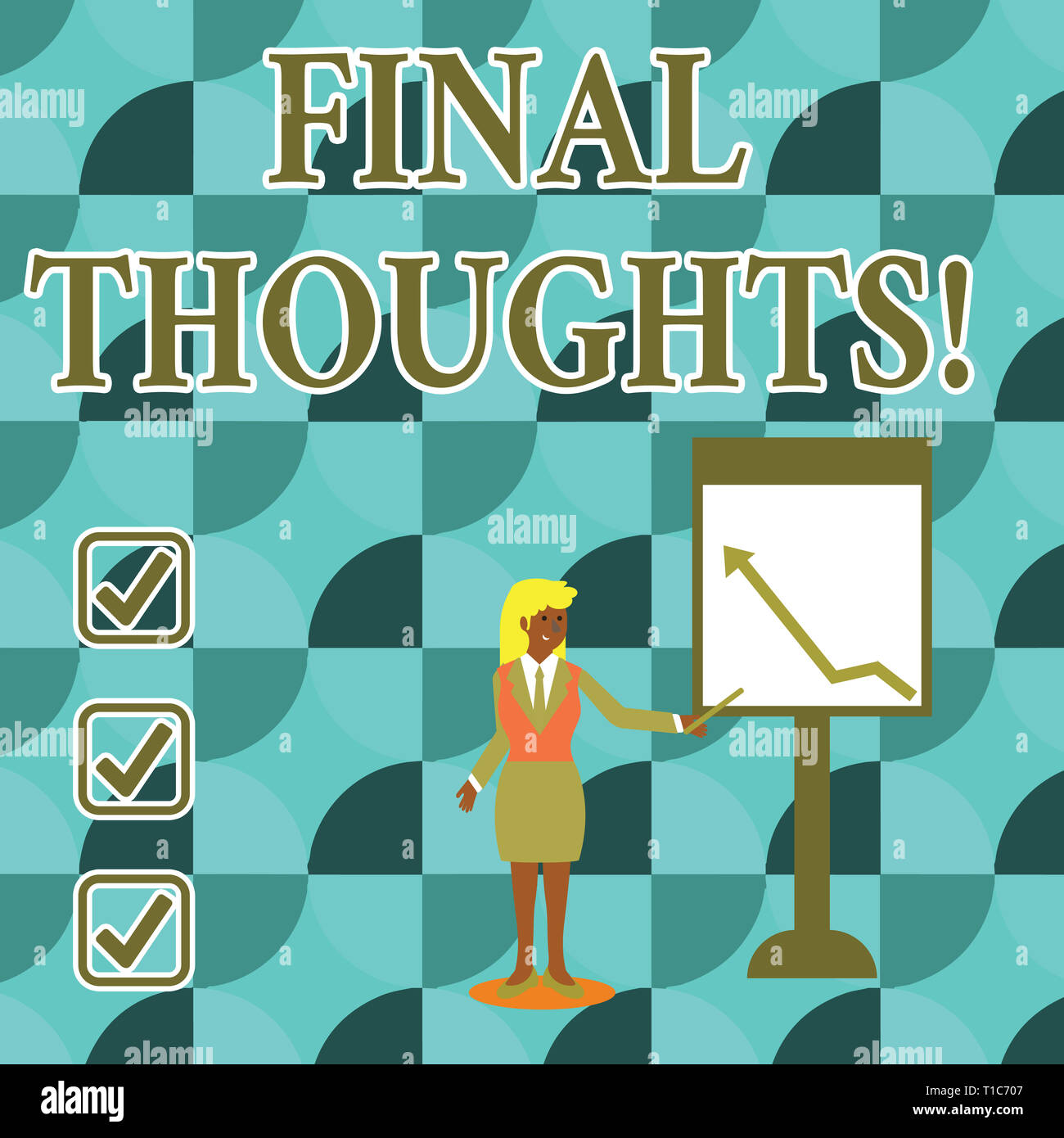 Handwriting text writing Final Thoughts. Conceptual photo should be ...