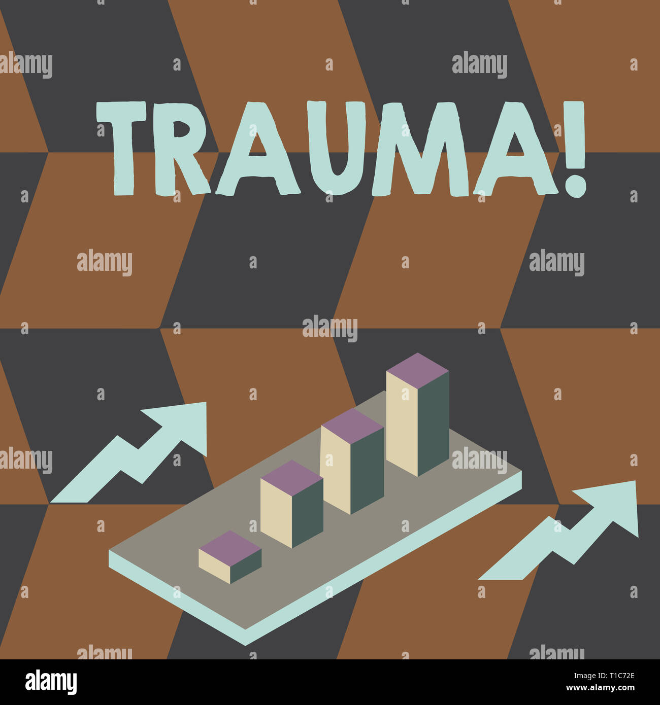 Writing note showing Trauma. Business concept for Disturbing physical ...