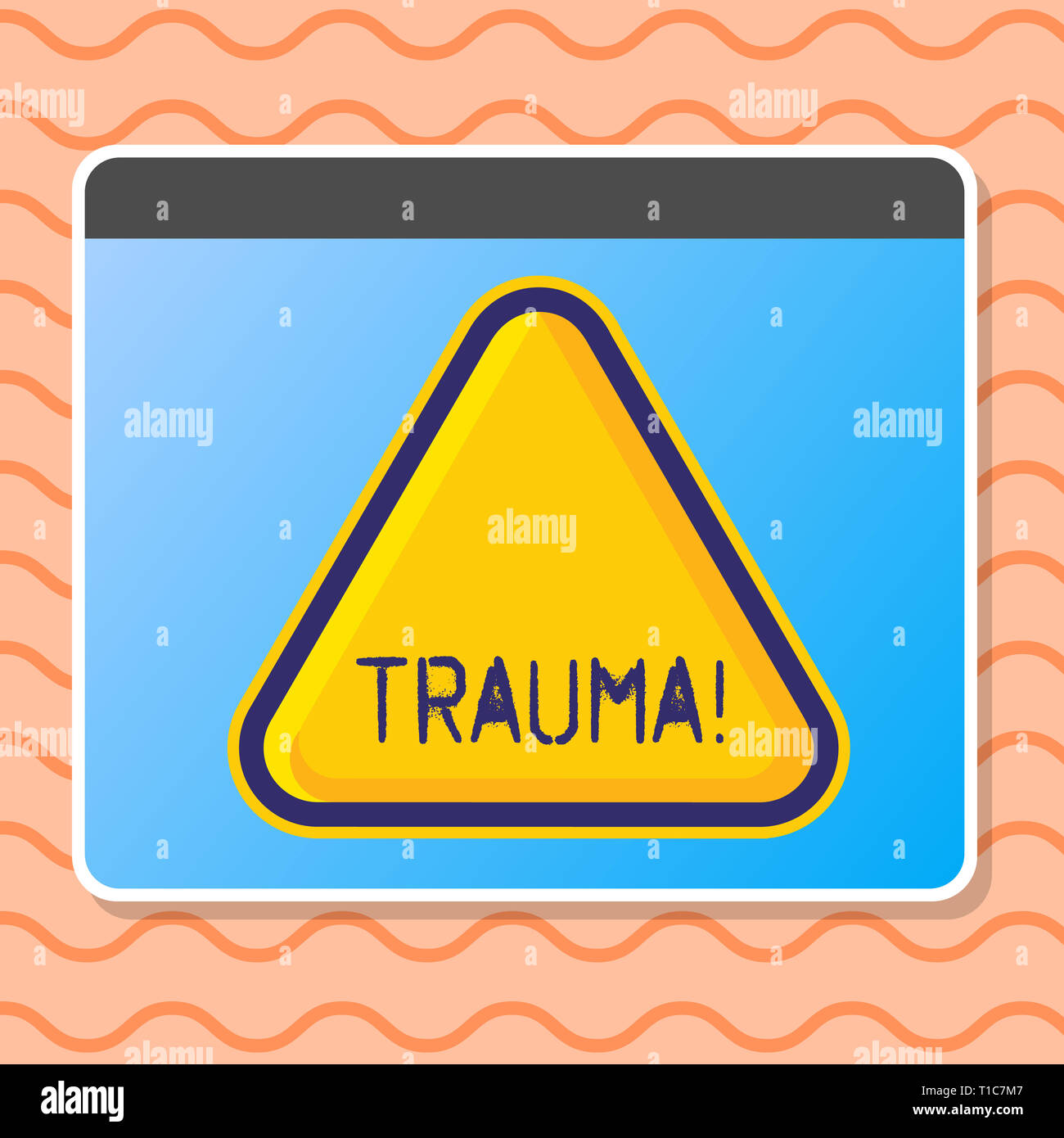 Writing note showing Trauma. Business concept for Disturbing physical ...