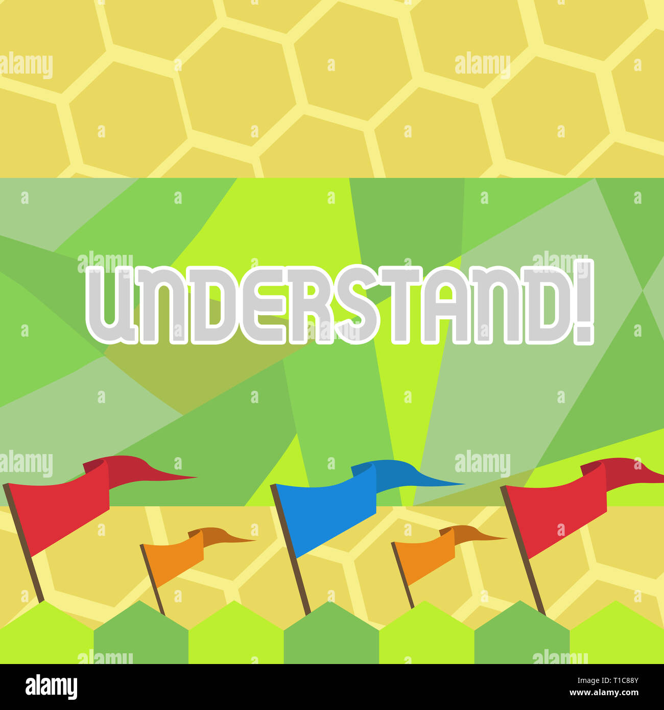 Text sign showing Understand. Business photo text Ability to perceive ...