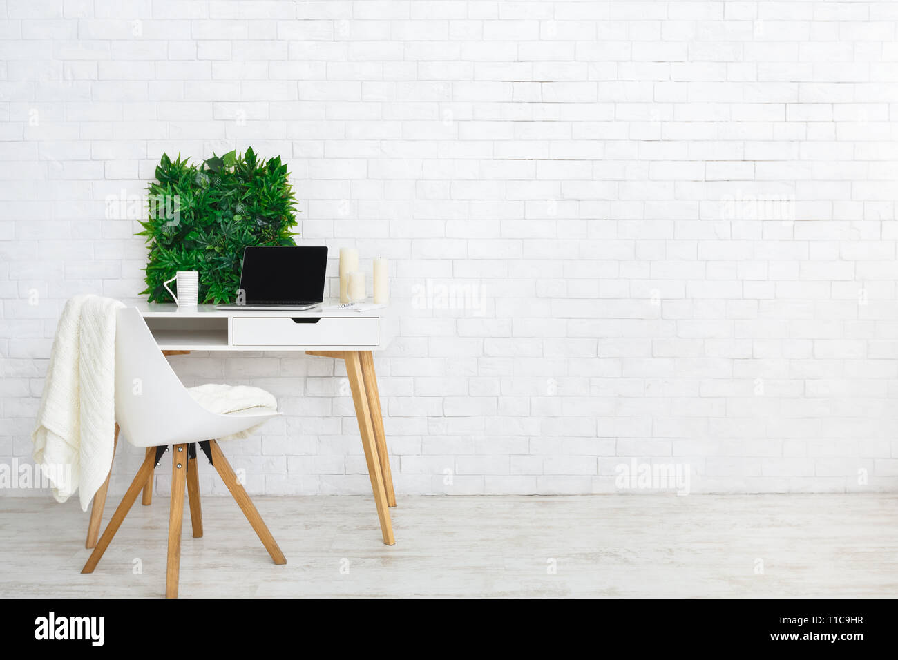 Working place at home Stock Photo - Alamy