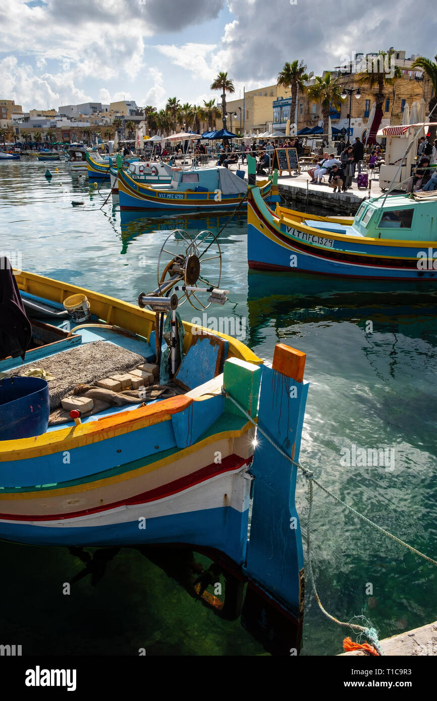Traditional maltese fishing village hi-res stock photography and images ...