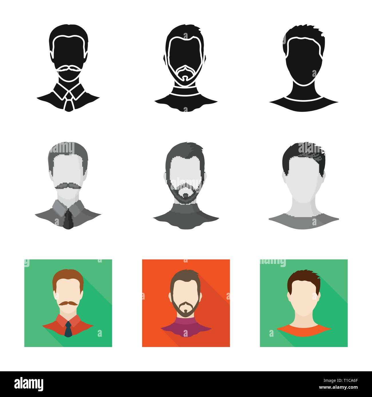 Vector illustration of professional and photo icon. Set of professional ...