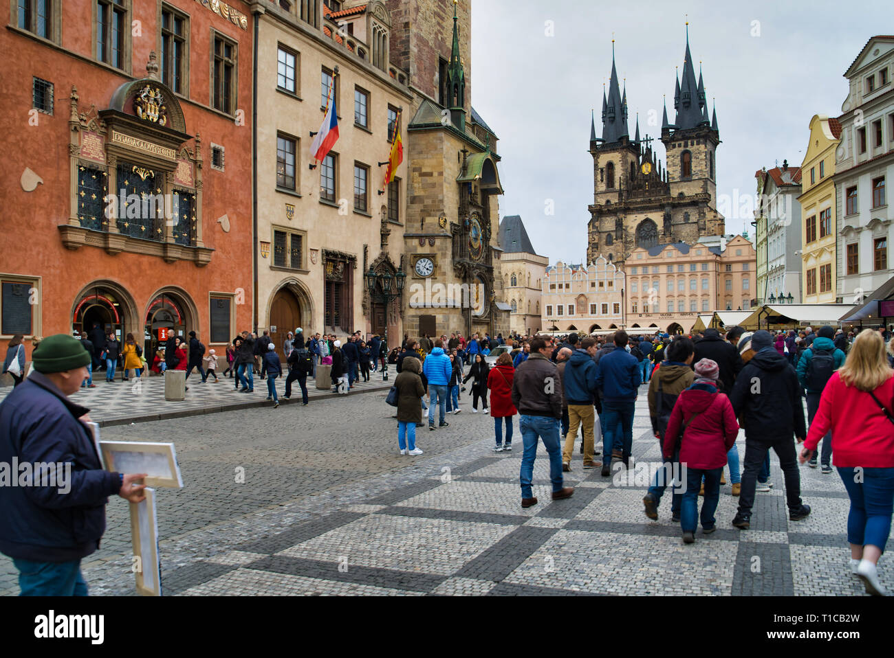 Traditional czech buildings hi-res stock photography and images - Alamy