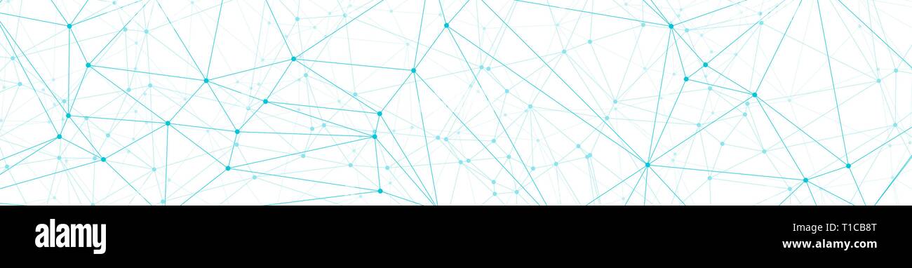 Triangle structure technology innovation wallpaper, graphic dot lines ...