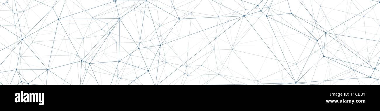 Connected triangles shapes wide concept, triangles shapes connections creative vector graphic on ...