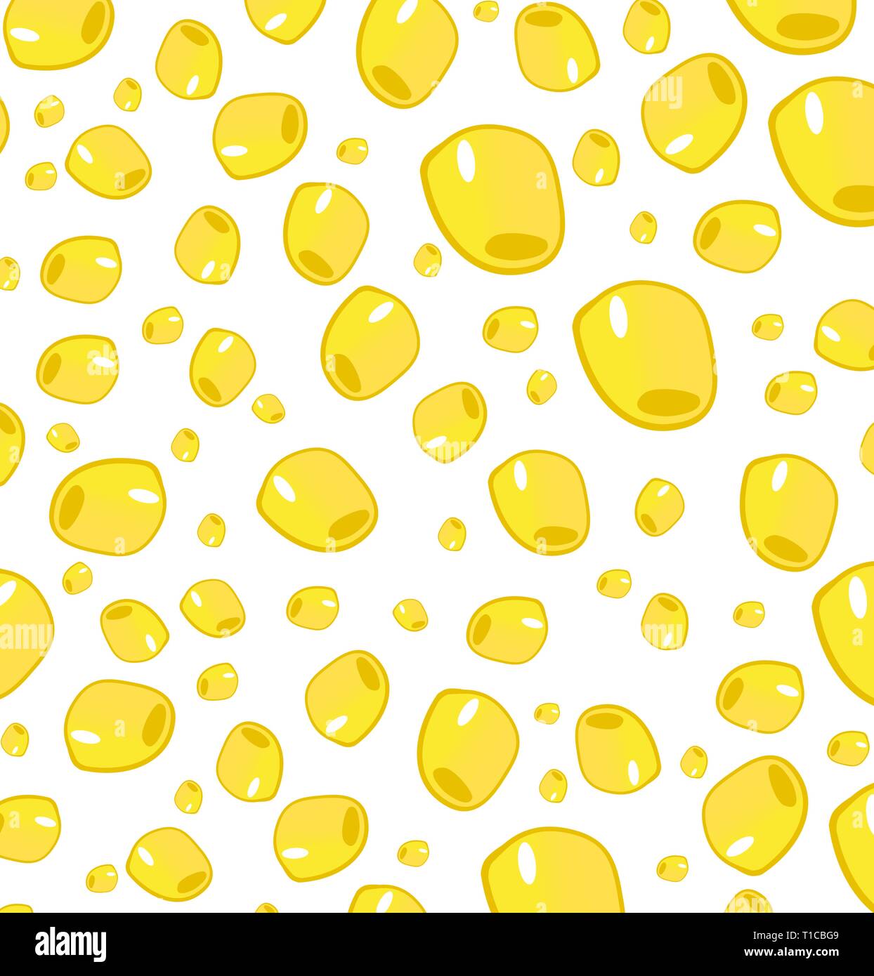 corn grain pattern background.vetcor illustration Stock Vector Image ...