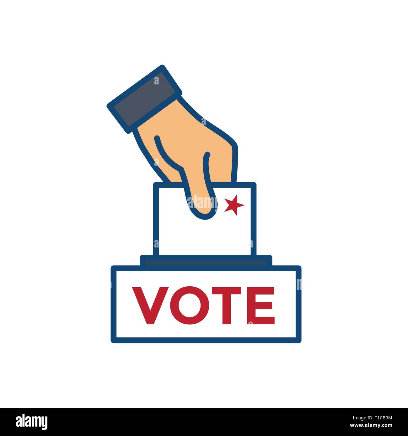 Republican Democratic Election Icon Logo Stock Photos & Republican ...