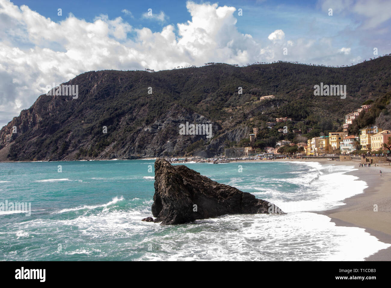 View of Monterosso, one of the most scenic destinations in five lands ...