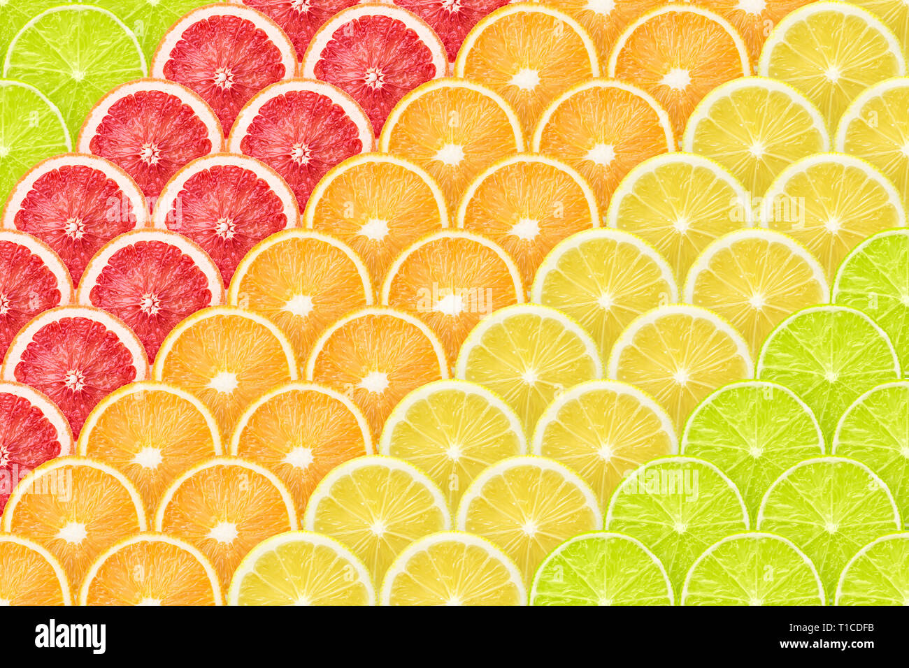 Different fresh citrus fruits hi-res stock photography and images - Alamy