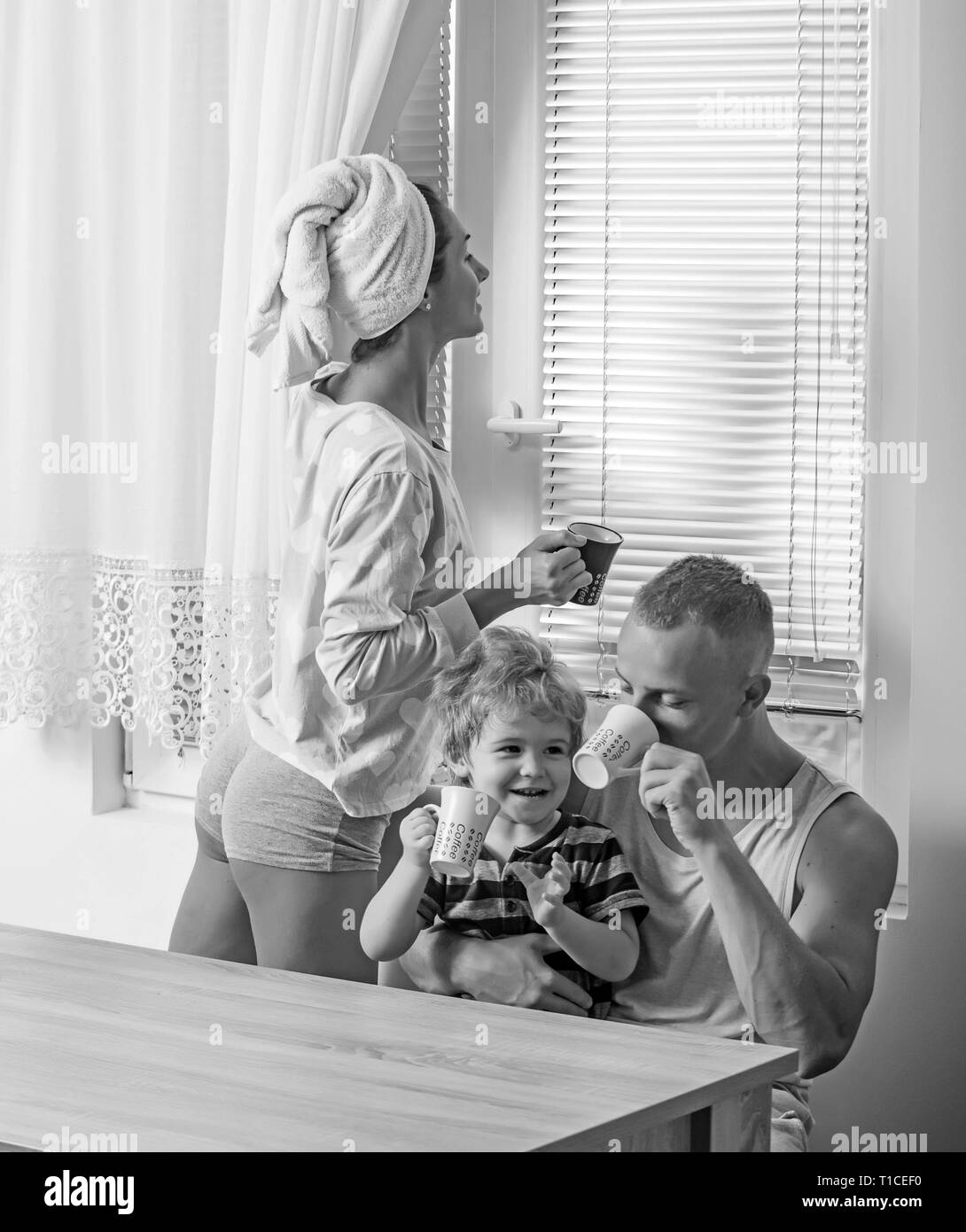 Lifestyle Concept Family Parents Baby Child Stock Photos & Lifestyle ...