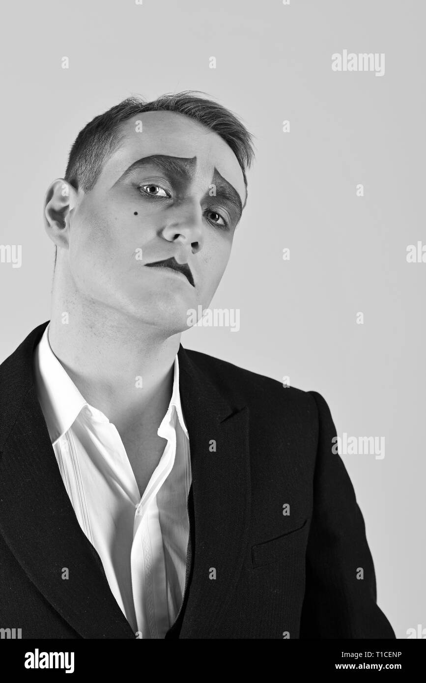 Expressive face stage act hi-res stock photography and images - Alamy