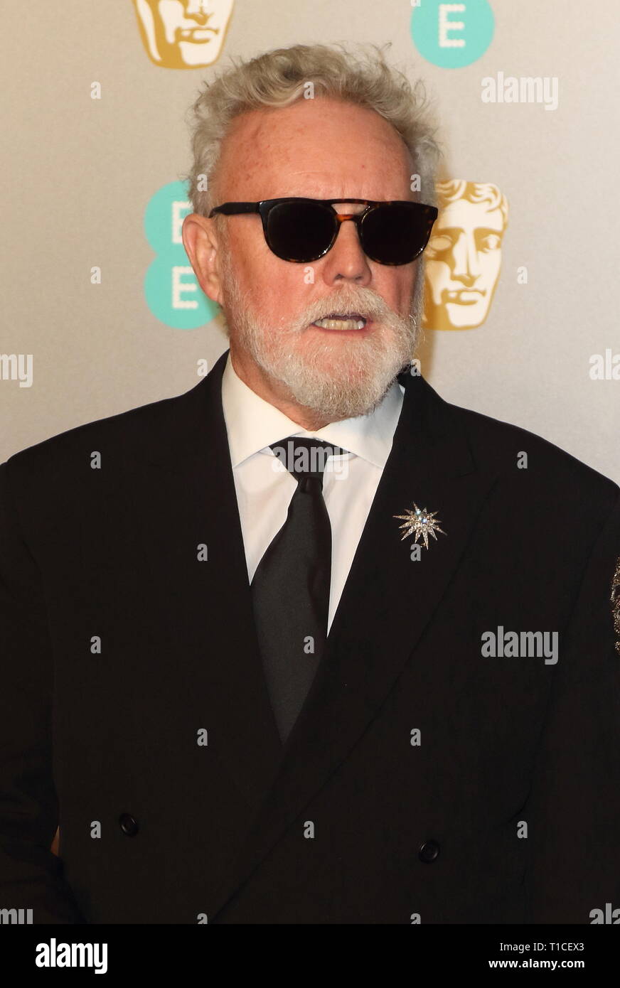 London, UK. Roger Taylor at EE British Academy Film Awards at the Royal ...