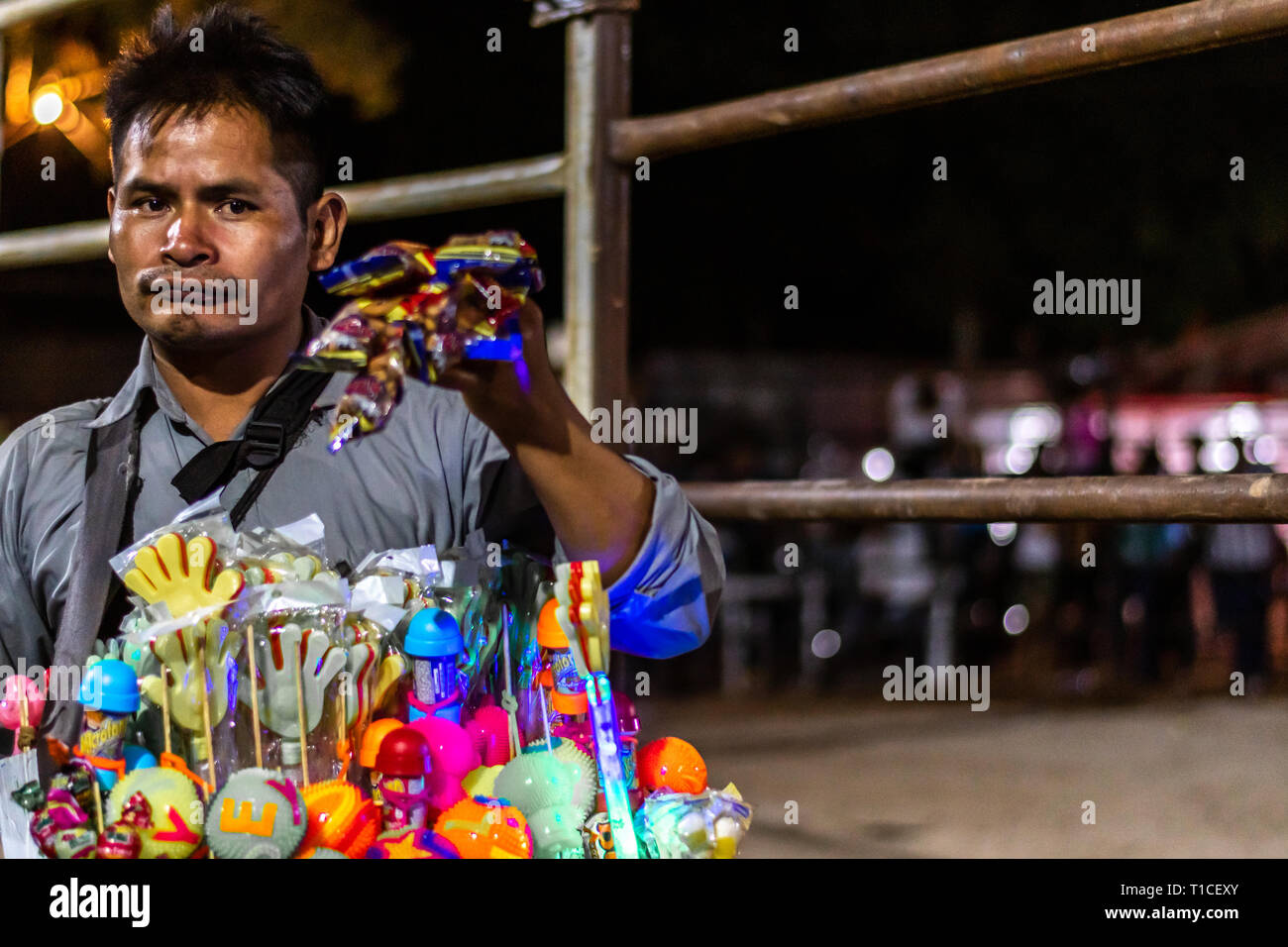 Boy selling candy hi-res stock photography and images - Alamy