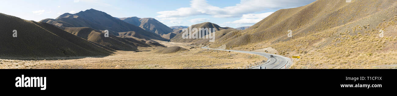 Lindis pass hi-res stock photography and images - Alamy