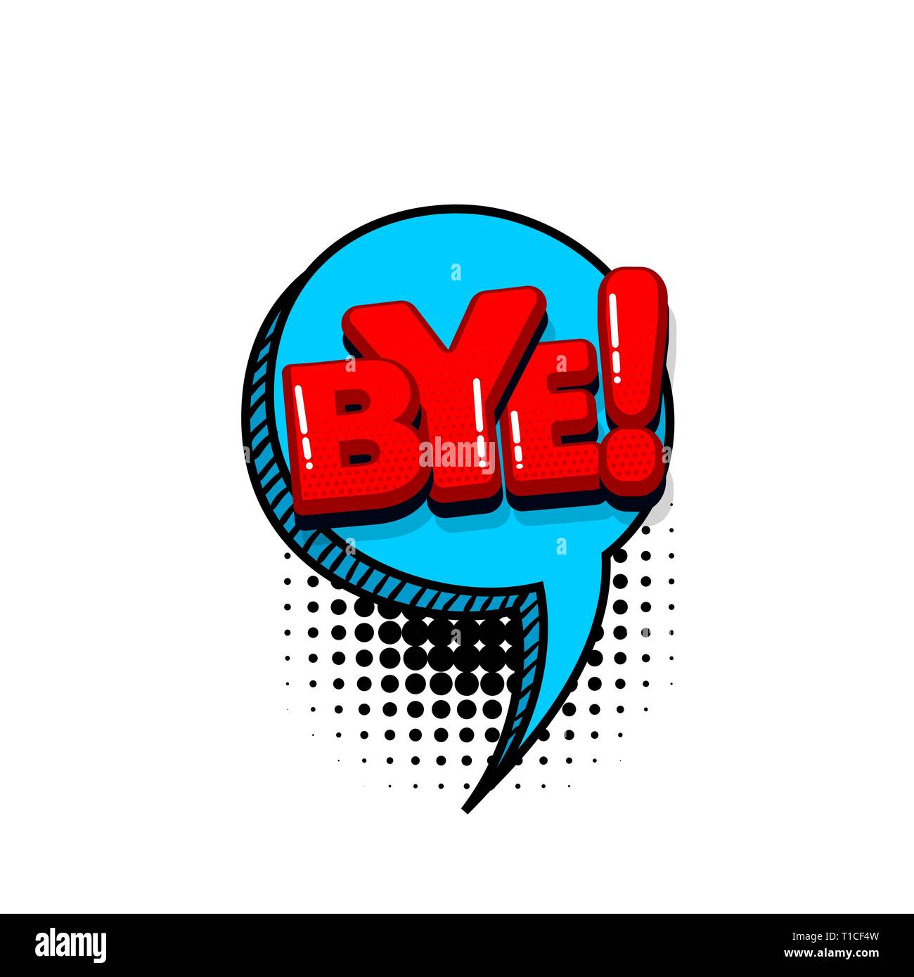 Goodbye pop Stock Vector Images - Alamy