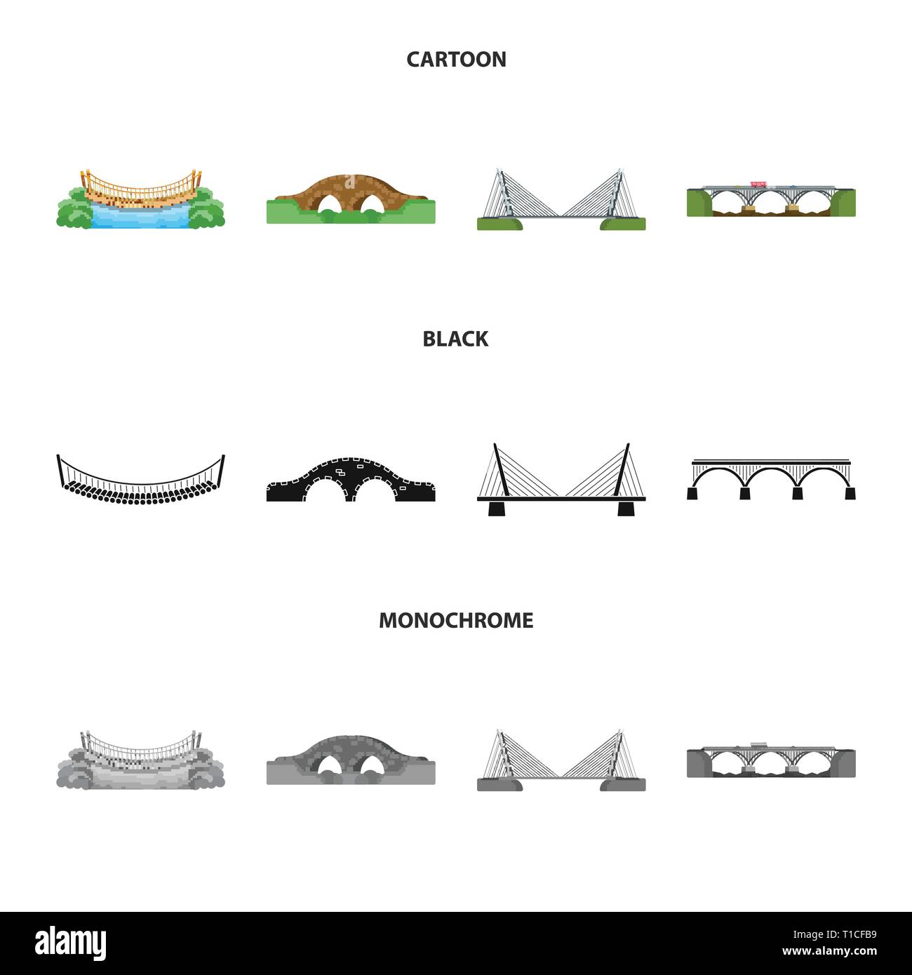 Vector illustration of connection and design icon. Collection of connection and side stock ...