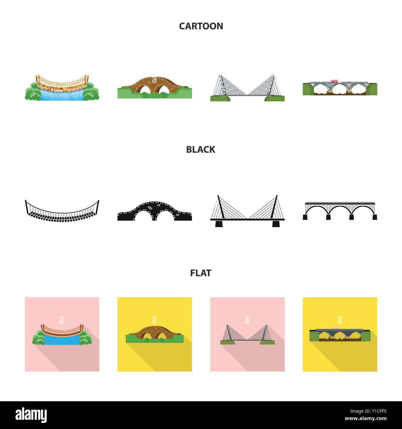 Isolated Object Of Connection And Design Sign Collection Of Connection And Side Stock Vector