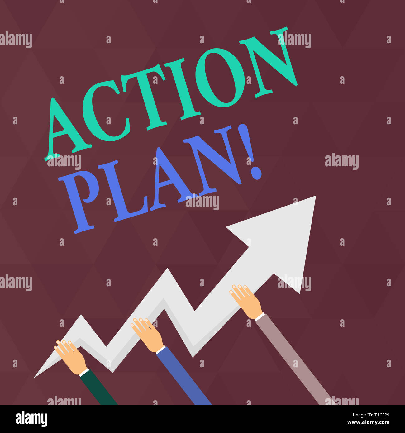 Writing note showing Action Plan. Business concept for proposed ...