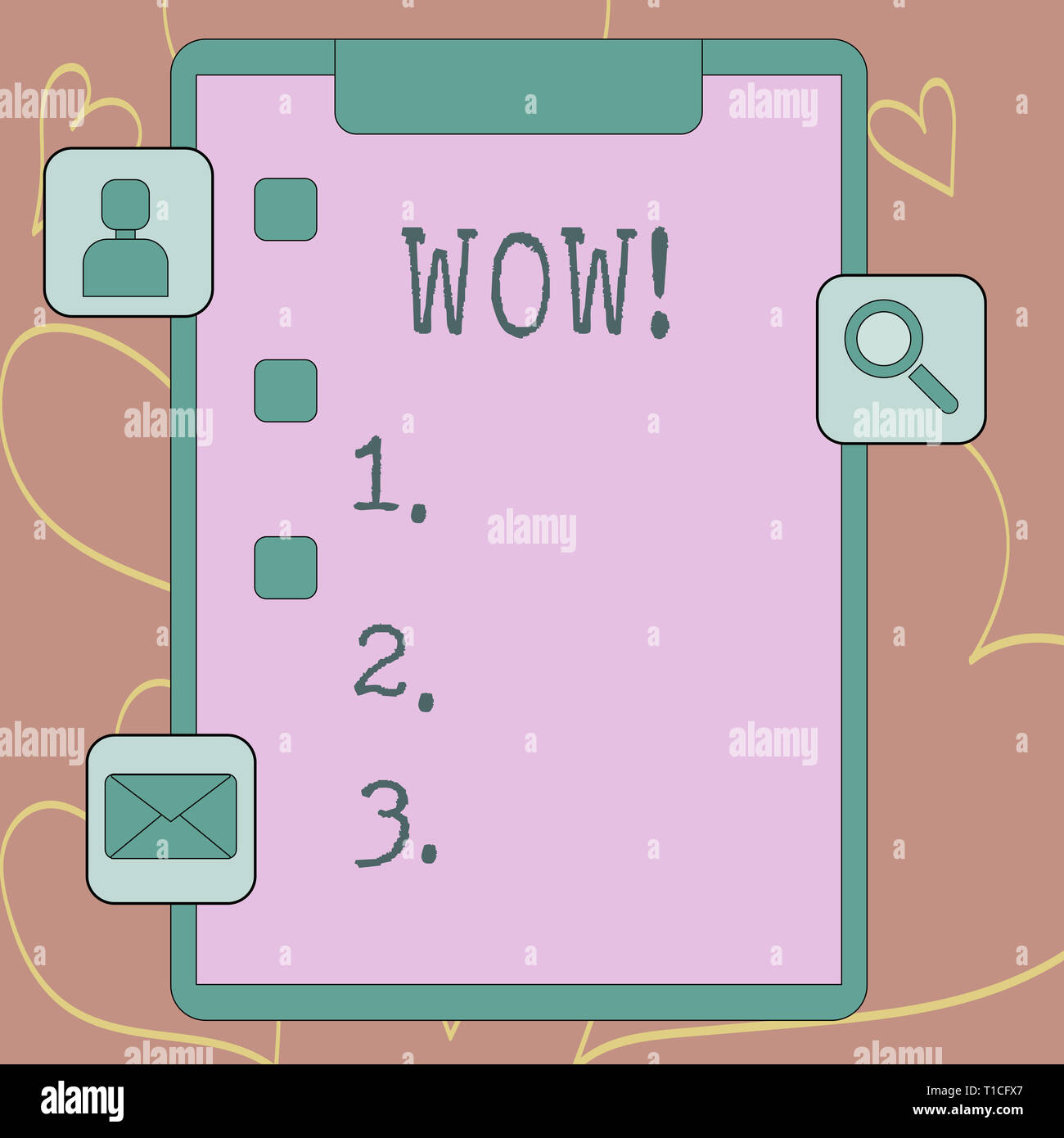 Writing note showing Wow. Business concept for Expression of somebody ...