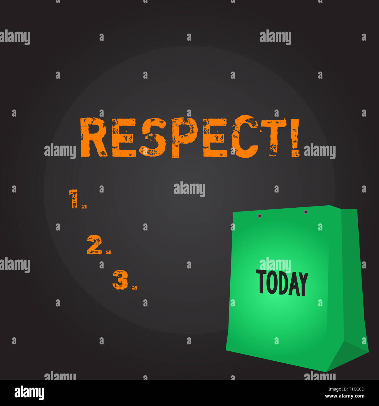 Conceptual hand writing showing Respect. Concept meaning Feeling of ...