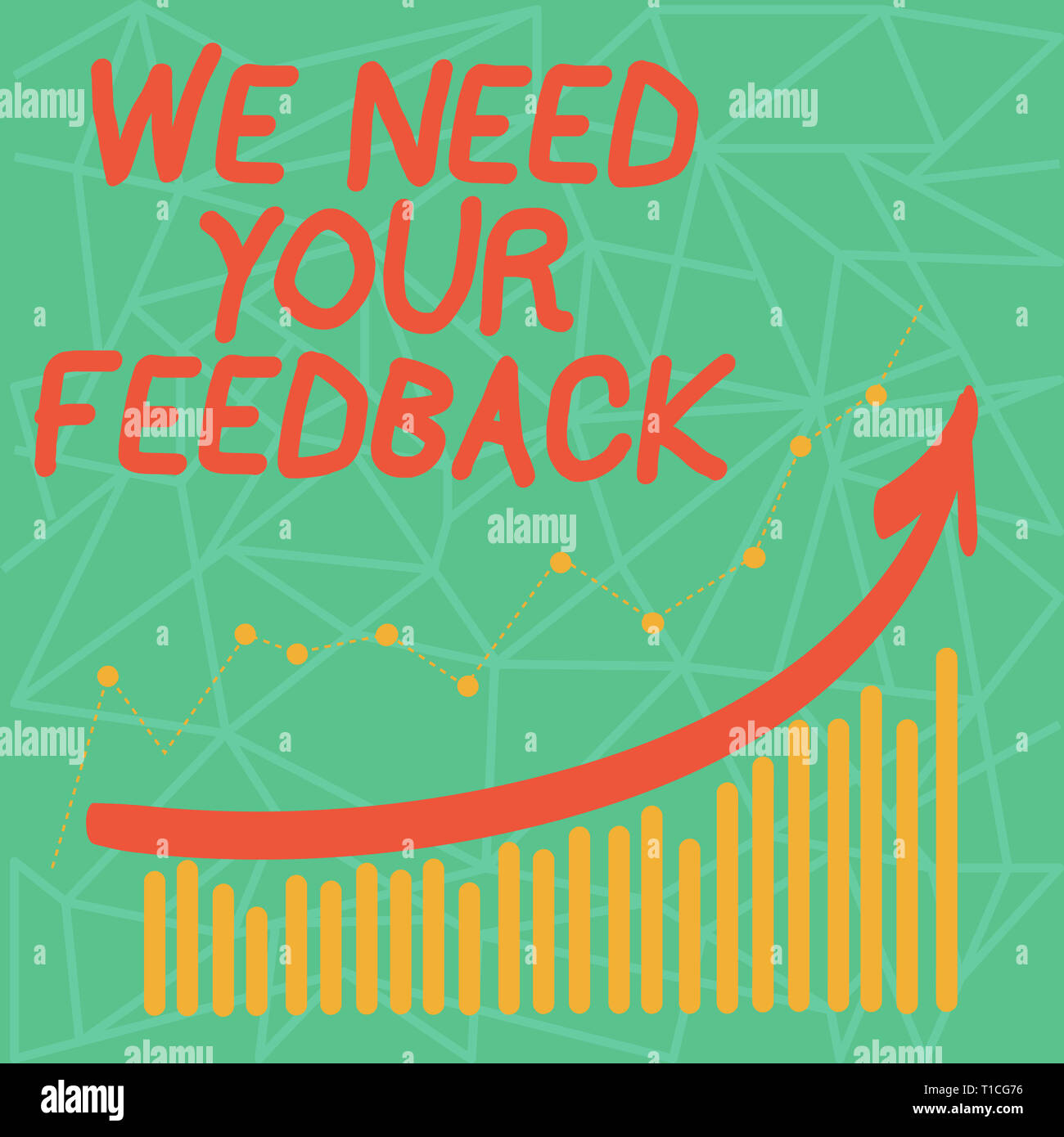 Writing note showing We Need Your Feedback. Business concept for ...