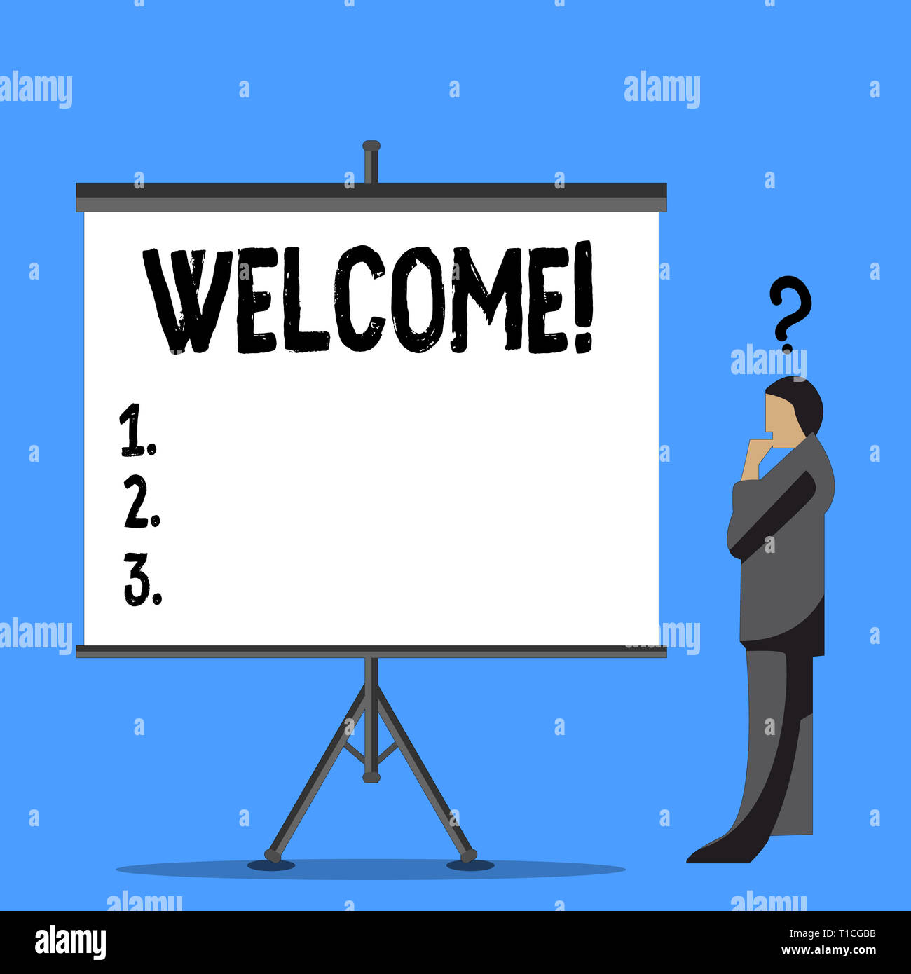 Word writing text Welcome. Business photo showcasing Warm salutation ...