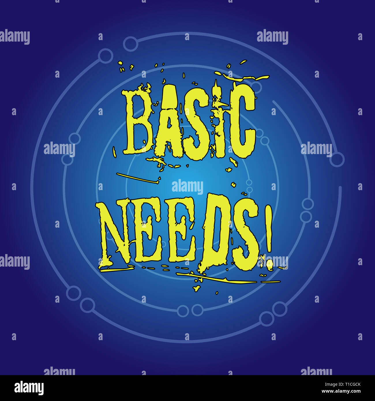 Writing note showing Basic Needs. Business concept for measurement of ...