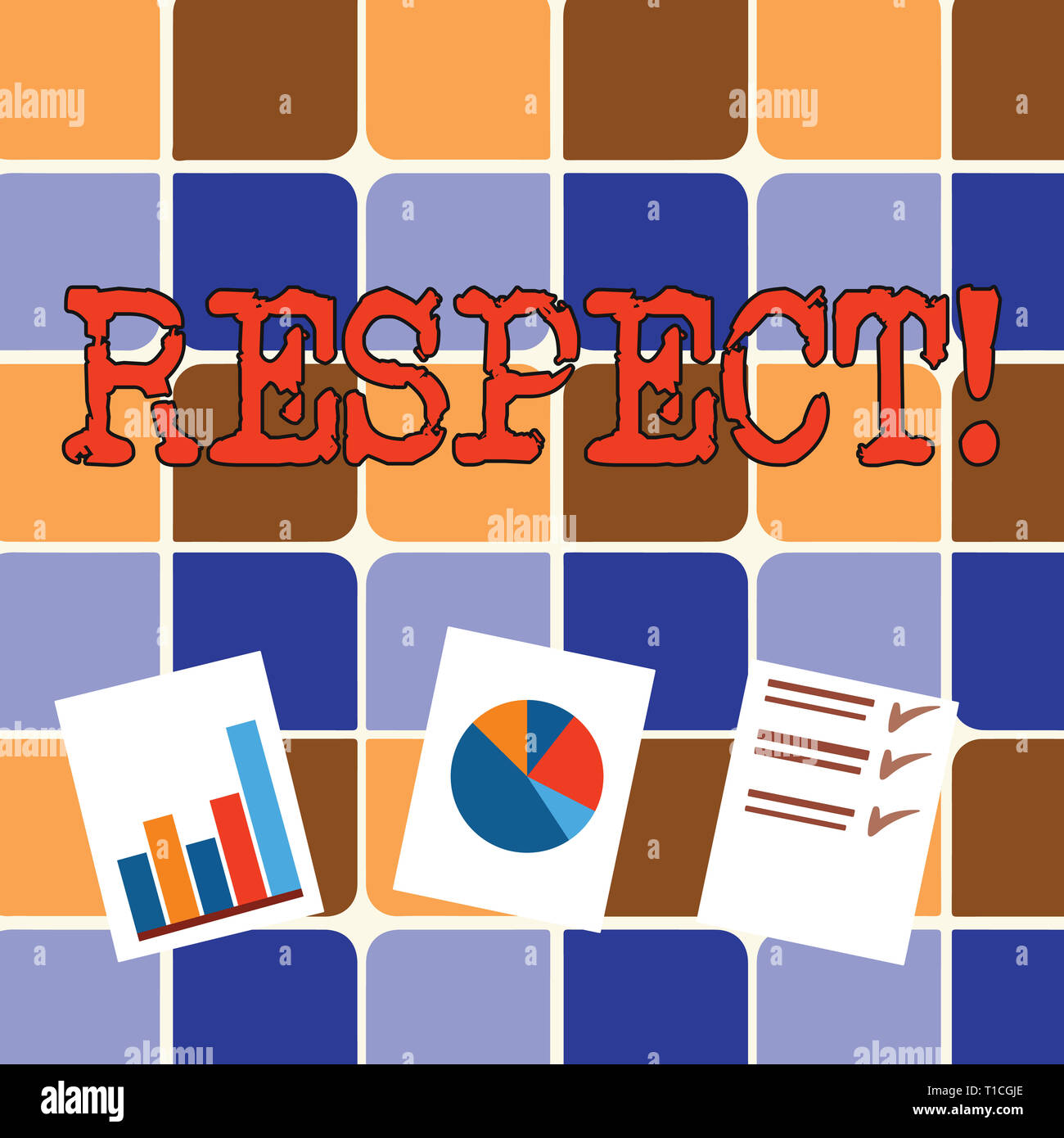 Writing note showing Respect. Business concept for Feeling of deep ...