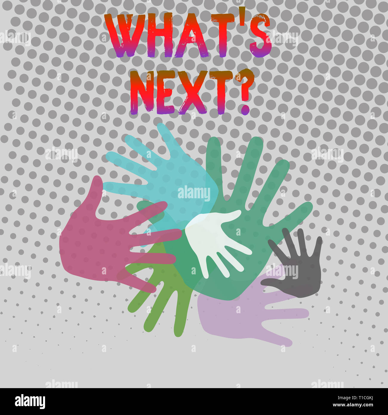 Question marks next step concept hi-res stock photography and images ...