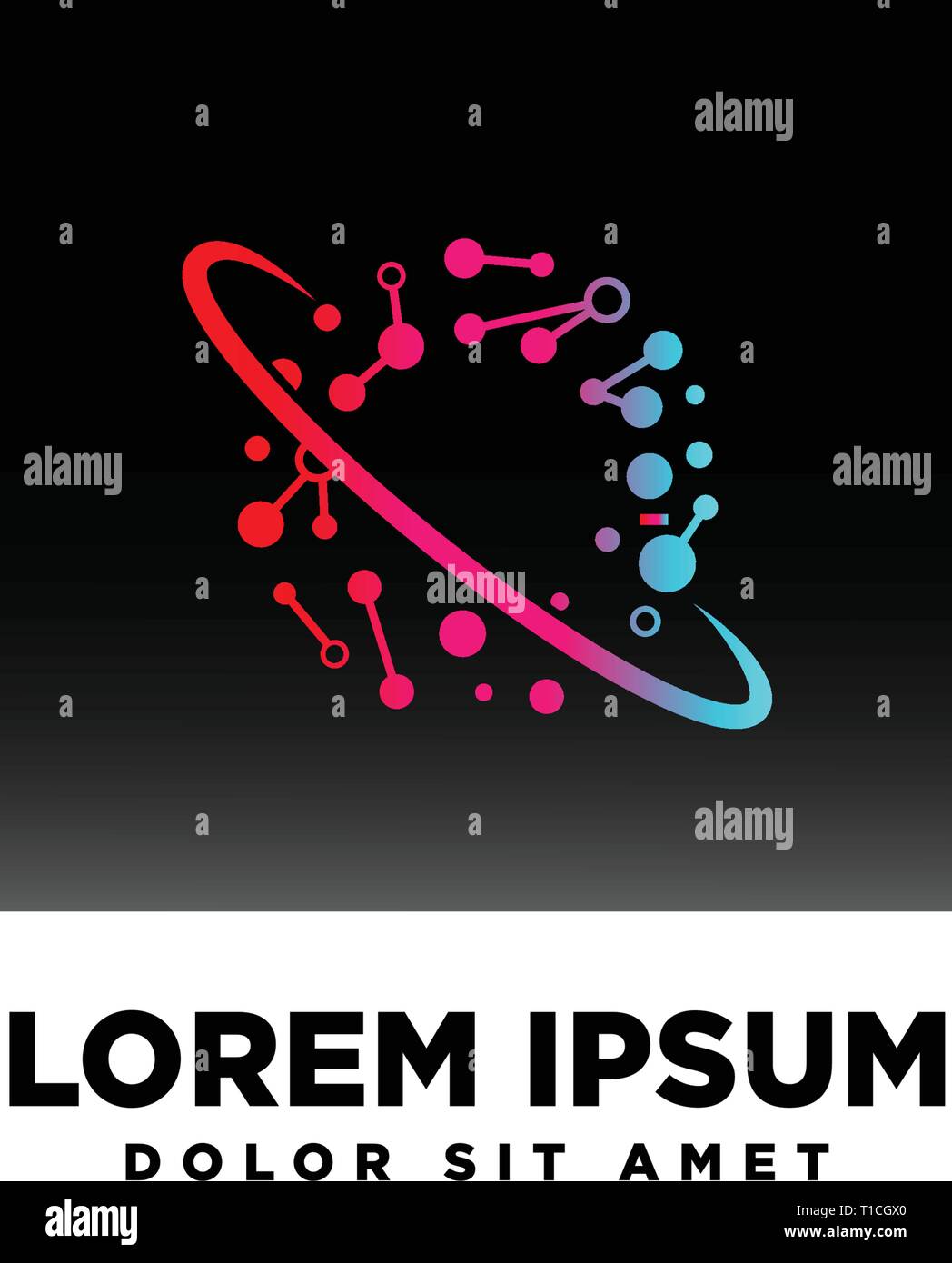 andromeda logo space Stock Vector Image & Art - Alamy