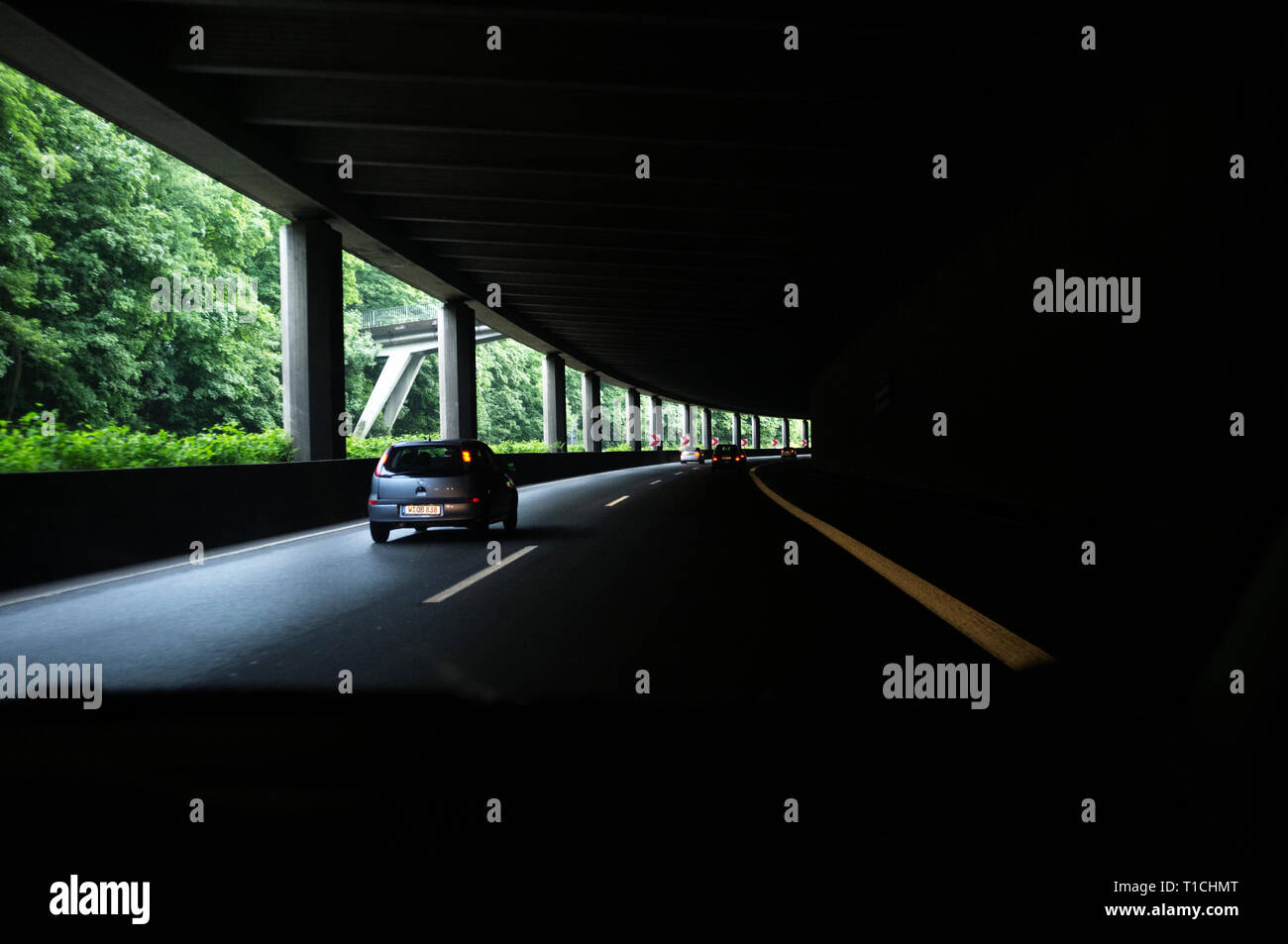 Autobahn germany tunnel hi-res stock photography and images - Alamy