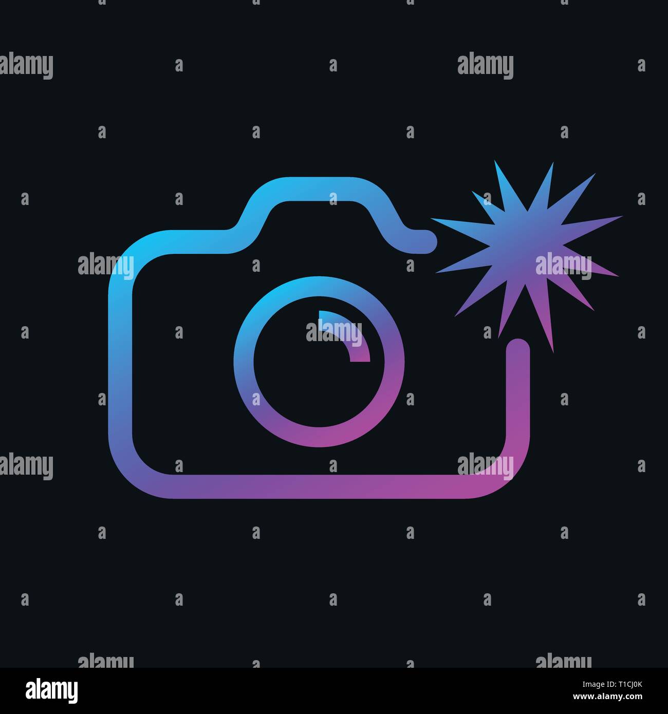 Cartoon photo camera picture image hi-res stock photography and images ...