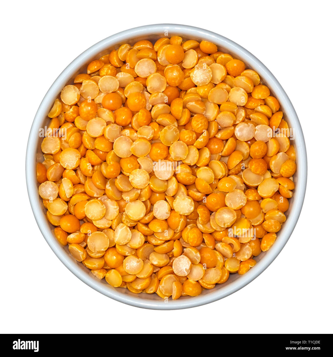 Yellow split beans hi-res stock photography and images - Alamy