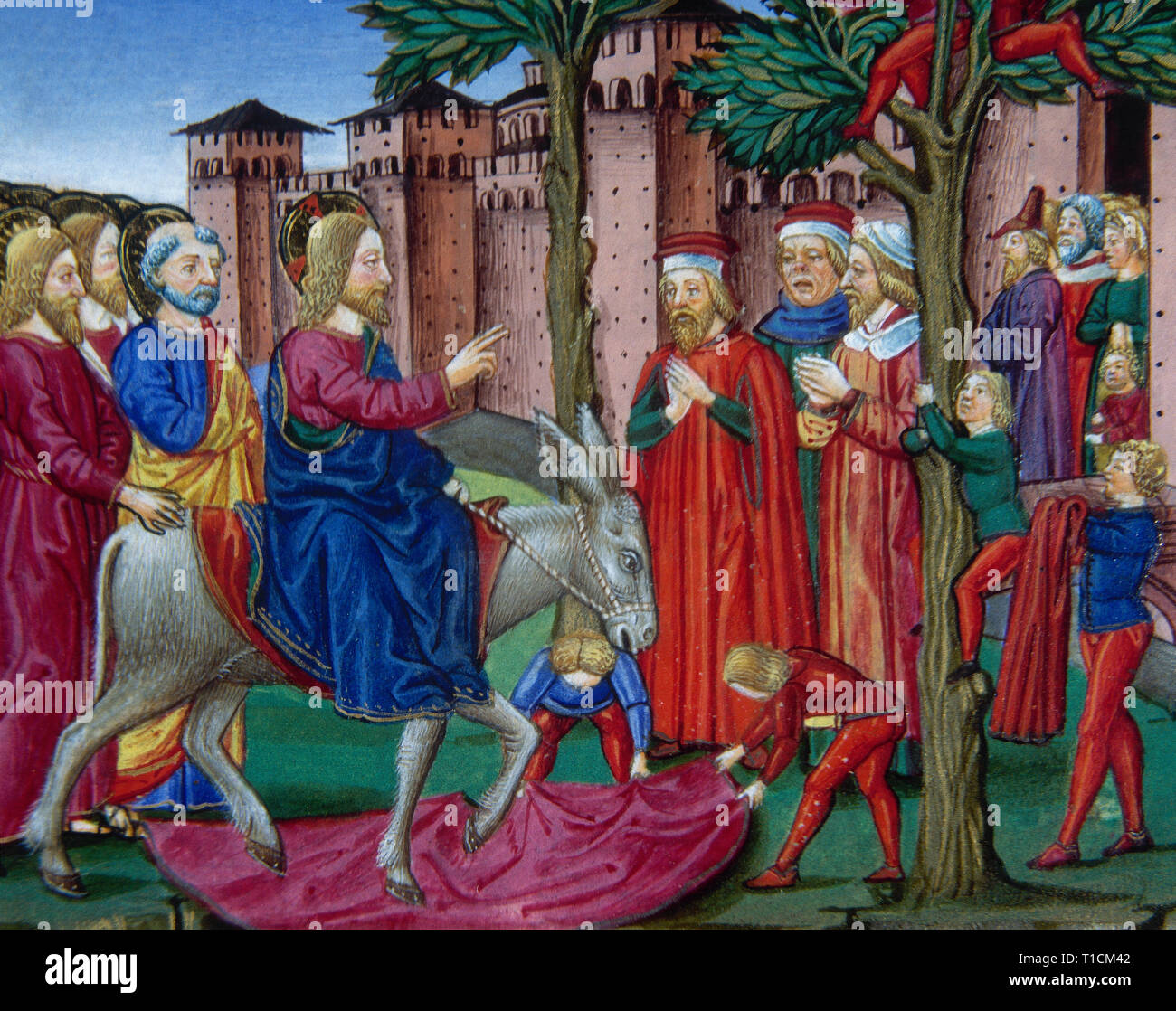 Jesus christ donkey hi-res stock photography and images - Alamy
