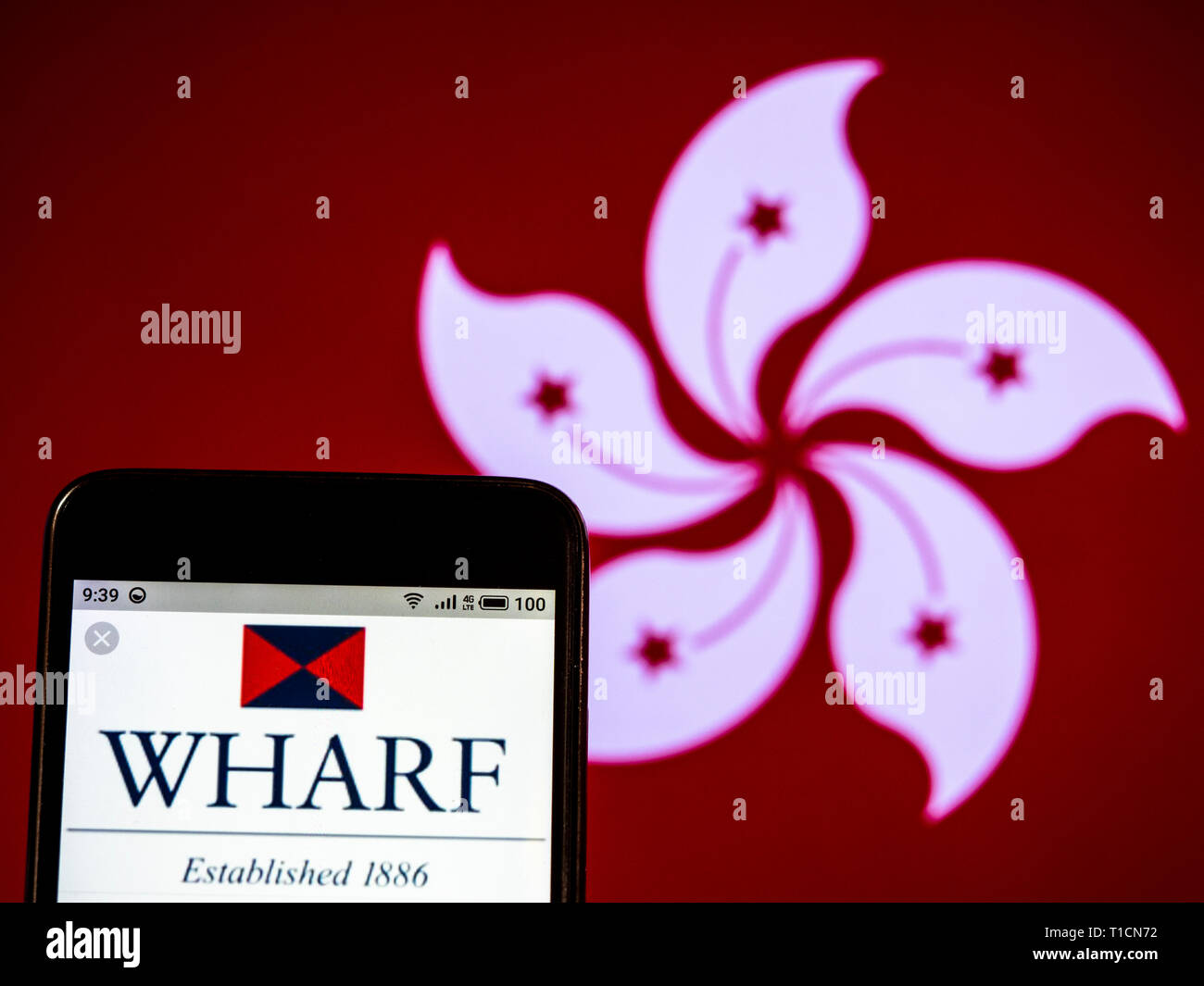 Wheelock logo hi-res stock photography and images - Alamy