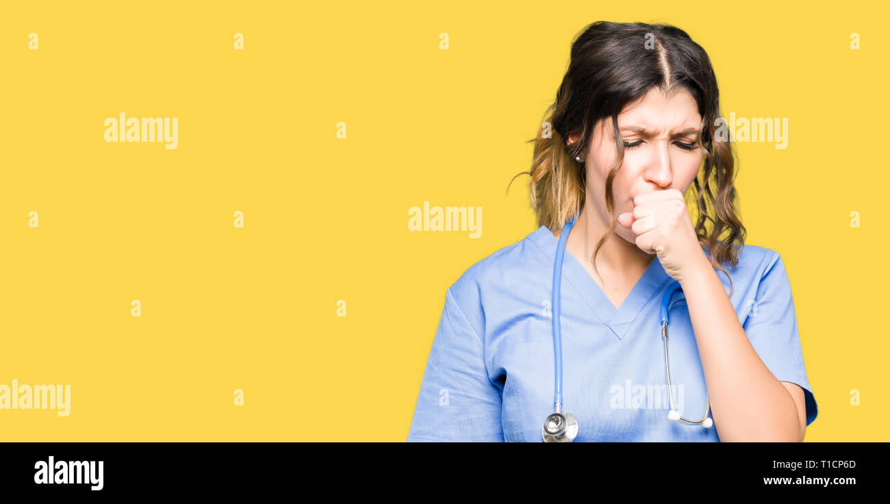 Indian woman coughing hi-res stock photography and images - Alamy