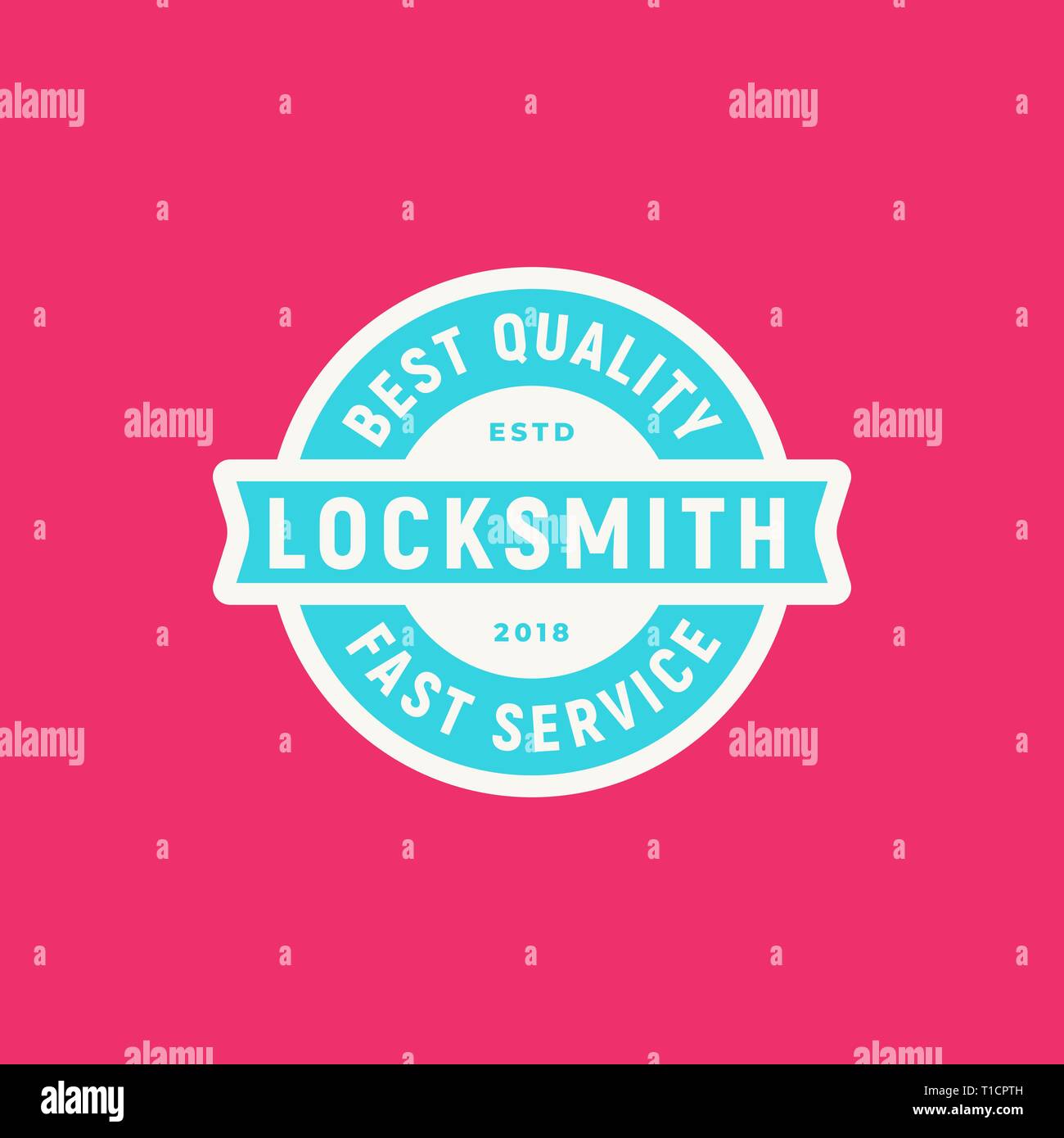 Locksmith Logo Vector