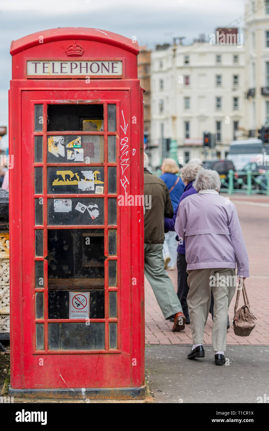 K6 Phone box Stock Photo - Alamy