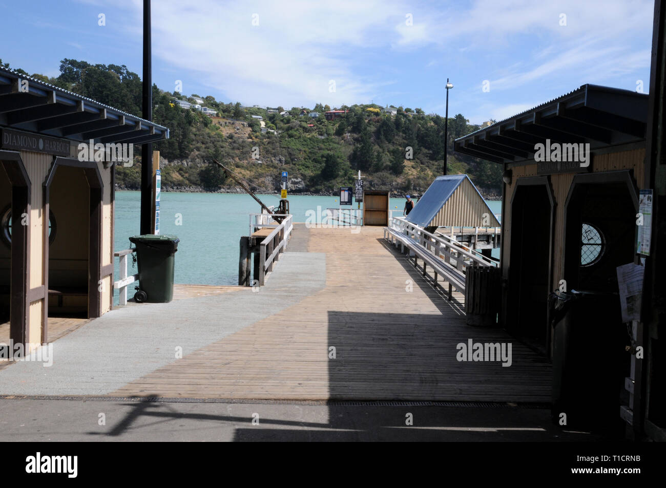 Historic jetty diamond harbour hi-res stock photography and images - Alamy