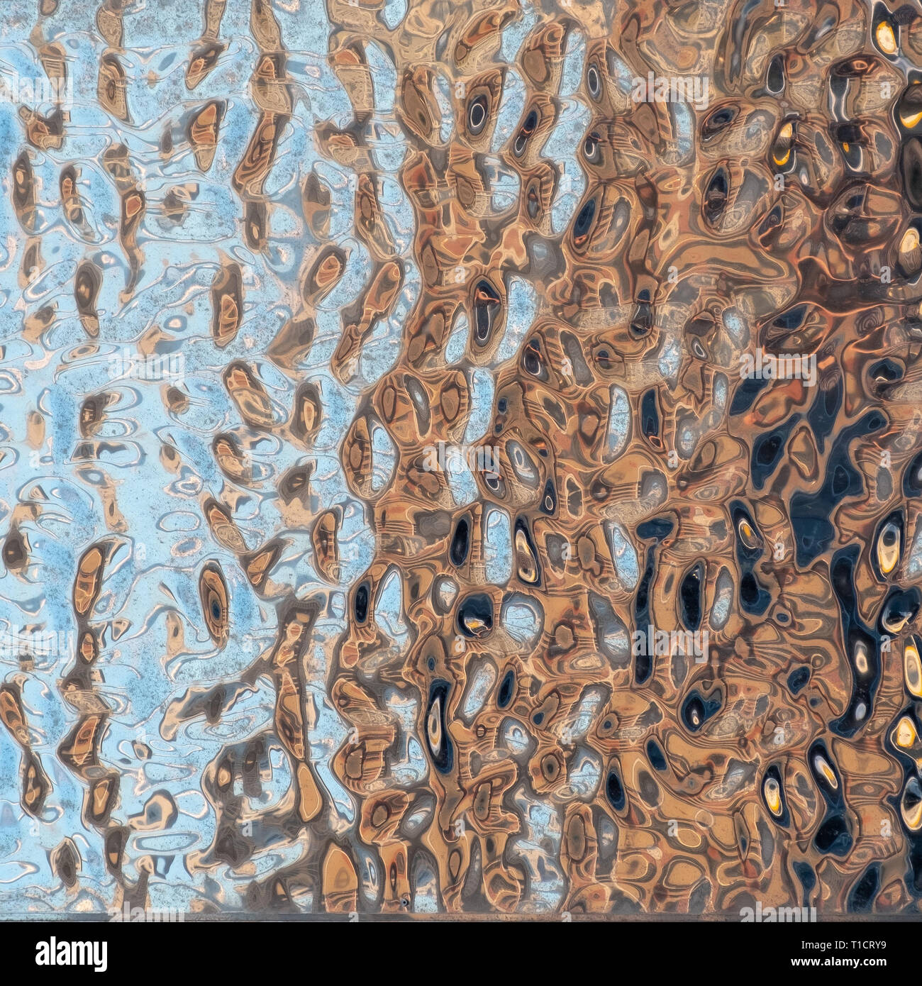 Pattern texture of polish fluted metal Stock Photo - Alamy