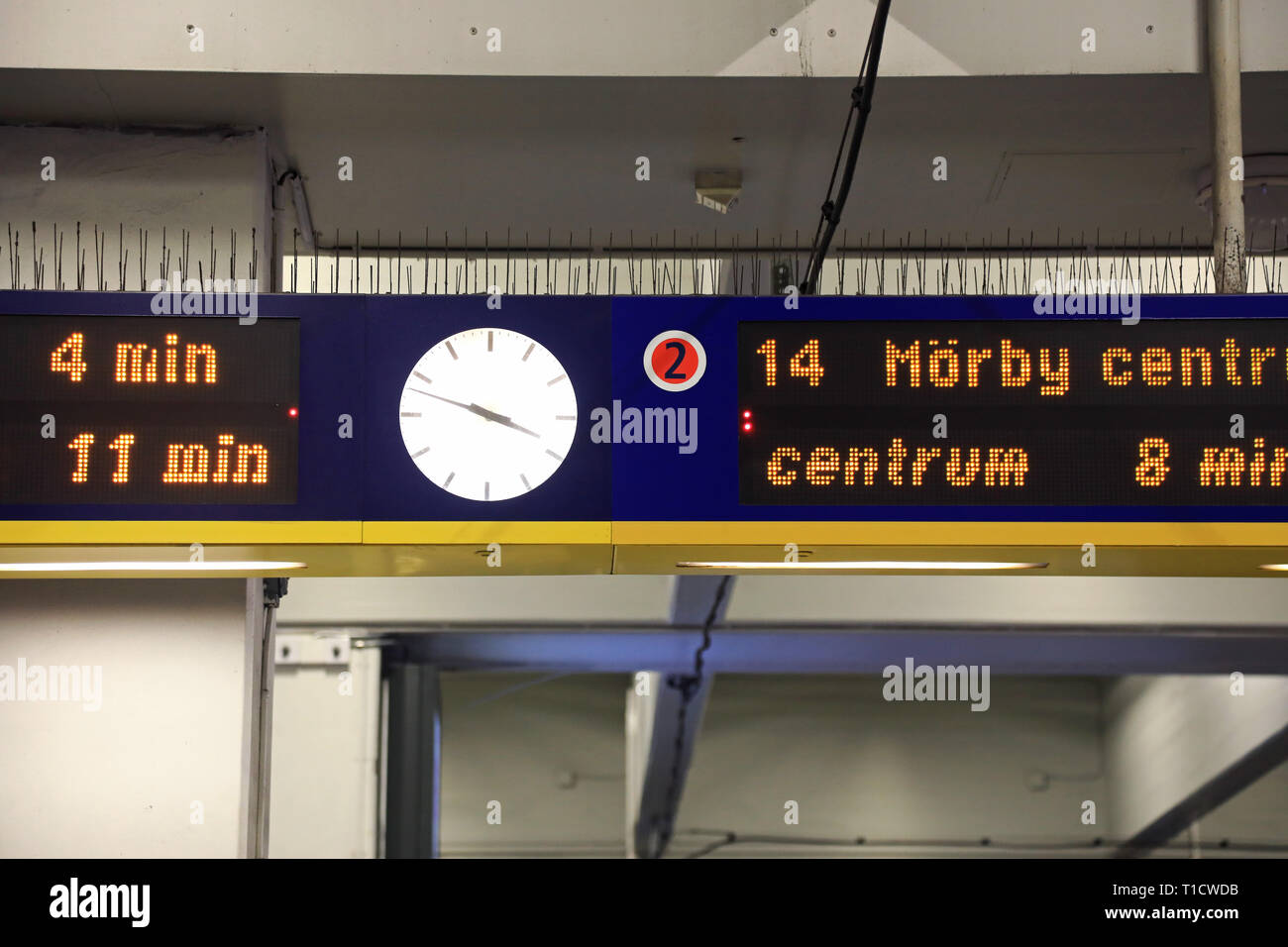 Slussen subway station stockholm hi-res stock photography and images ...