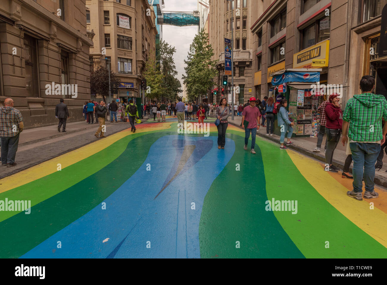 Santiago Chile Street High Resolution Stock Photography and Images - Alamy